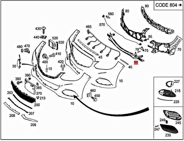 Mercedes-Benz 2128854065 Genuine OEM Carrier for sale online | eBay