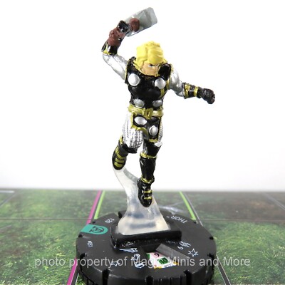 Black Panther & Illuminati ~ THOR #031 HeroClix Avengers uncommon mini ...