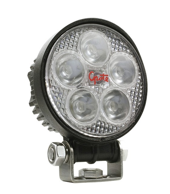 GROTE BZ111-5 LED Work Lights, Small Round, Flood, 1240 Raw Lumens | eBay
