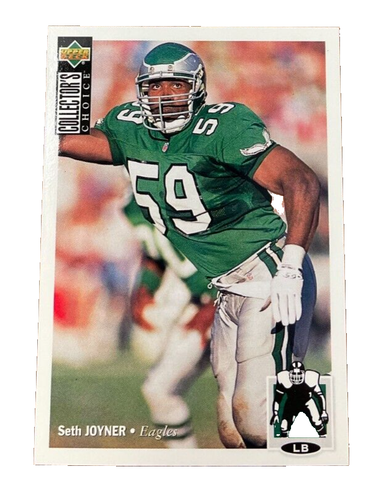 1994 UPPER DECK COLLECTOR'S CHOICE CARD # 143 Seth Joyner ...