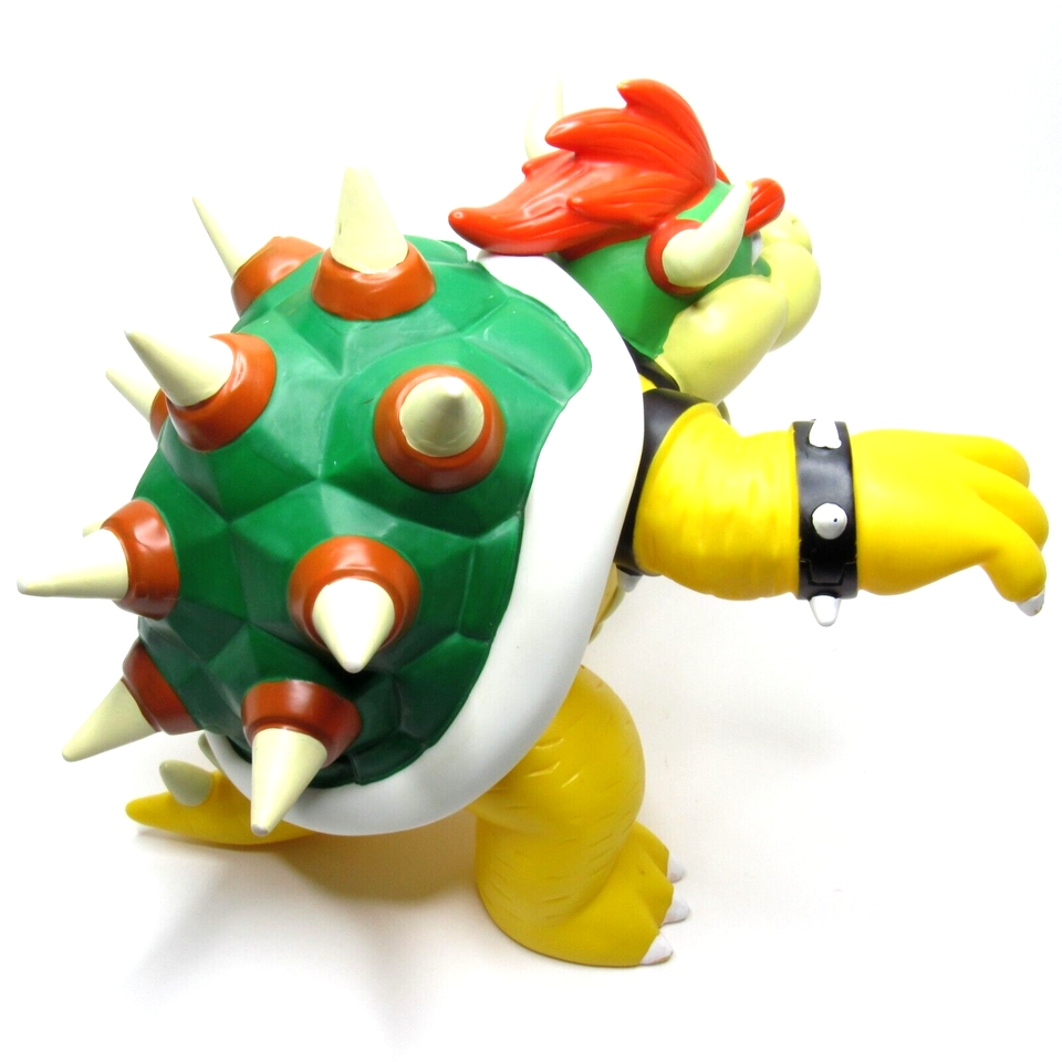 Bowser Action Figure 8" PVC 2010 Rare Nintendo Super Mario Bros | eBay