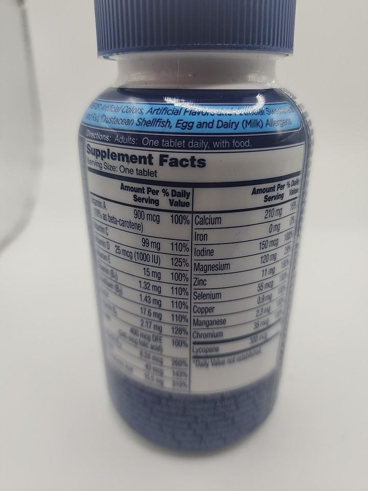 One A Day Men's Complete Multivitamin 6 Vital Function Supplement - 200 ...