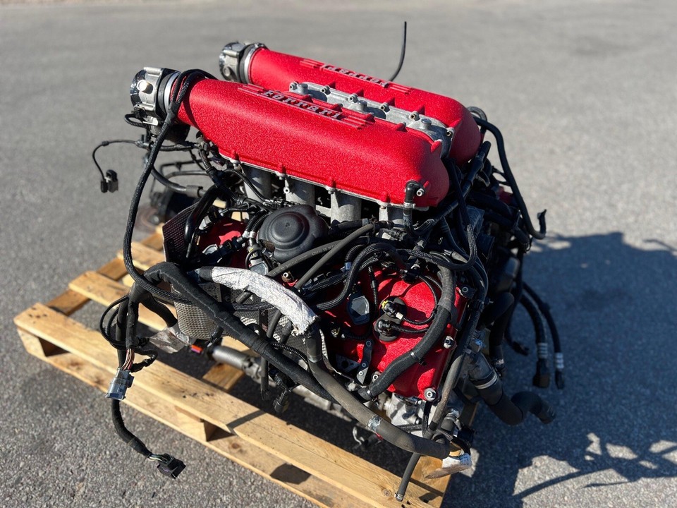 18700 MILES 2014 FERRARI 458 COMPLETE ENGINE F136FB F142 243019 | eBay