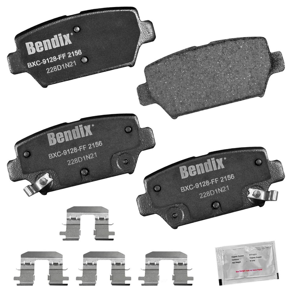 Rr Prem Ceramic Brake Pads Bendix Premium Copper Free CFC2156 | eBay