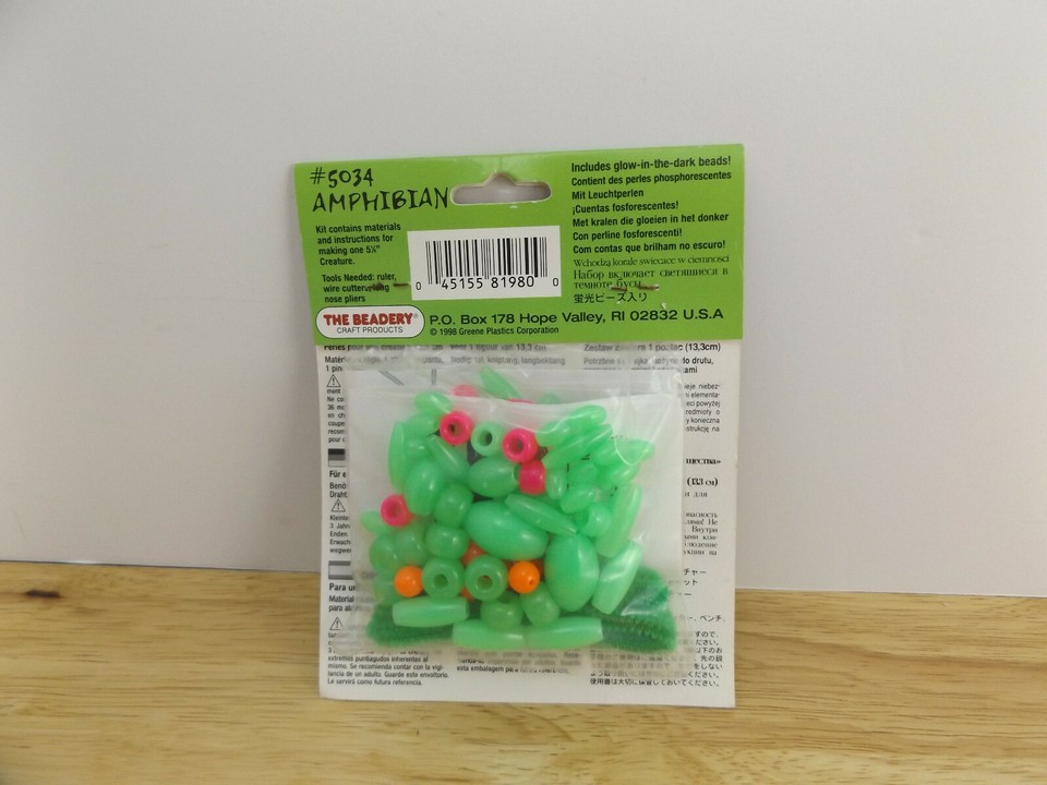 The Beadery Beaded Cosmic Creatures Amphibian Kit #5034 | eBay