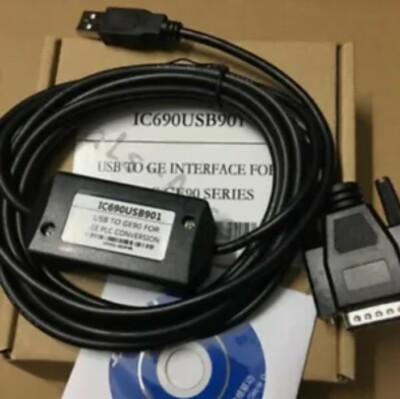 NEW PLCProgramming Cable For Fanuc SNP 90/30 90/70 Micro IC690USB901 ...