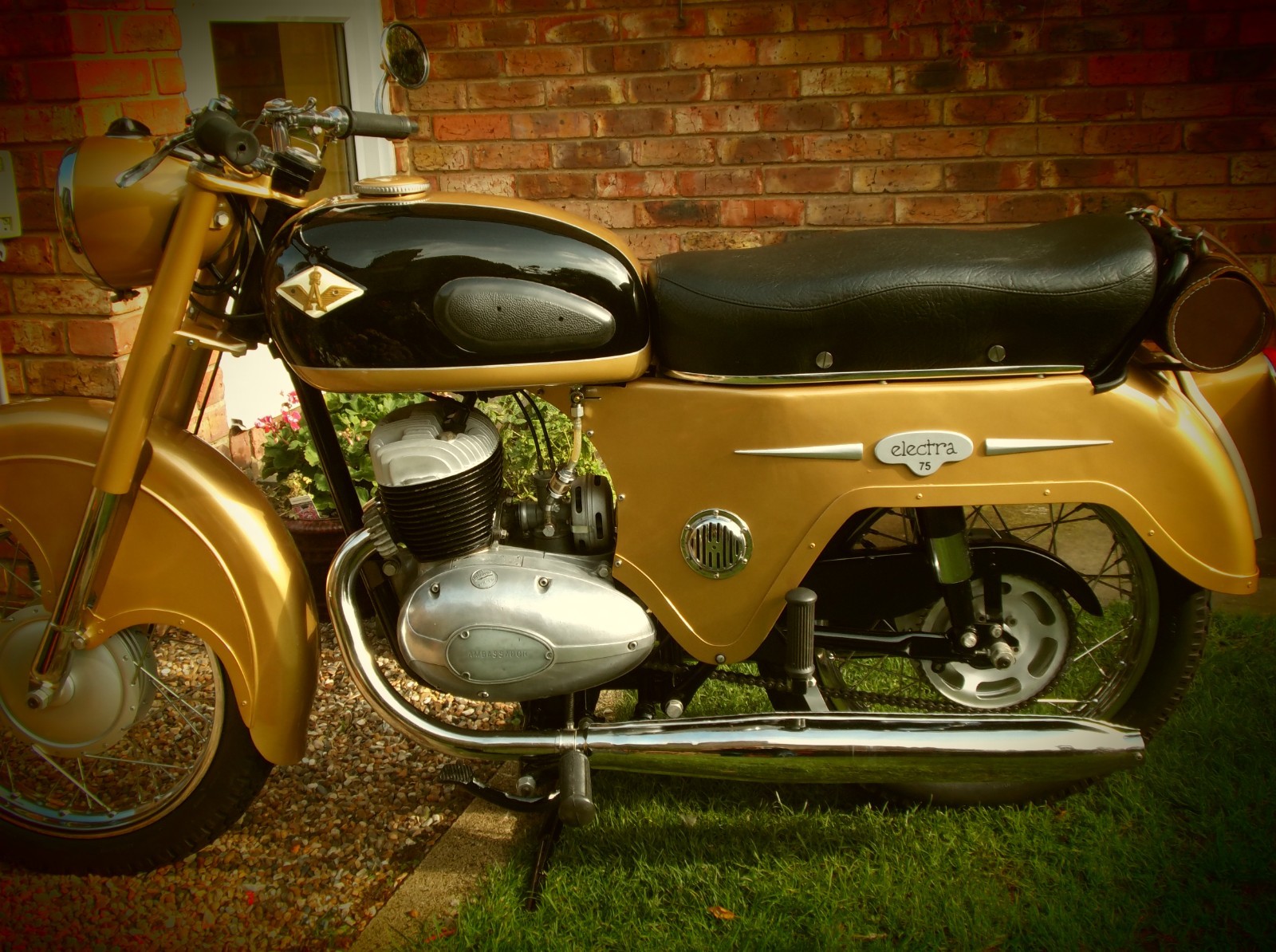 1962 Ambassador Motorcycle Electra 75 - Bike Years - 1960s