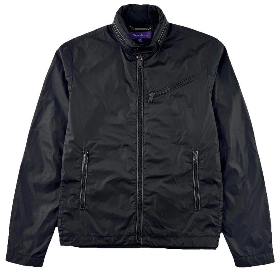 Ralph Lauren Purple Label Russo Tech Jacket Men’s M Black $1,495 Quiet ...