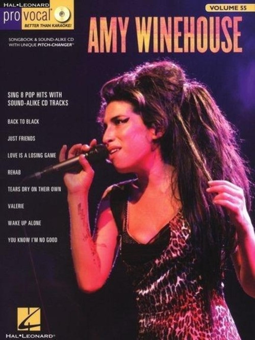 Amy Winehouse | Pro Vocal Women's Edition Volume 55 | Amy Winehouse ...