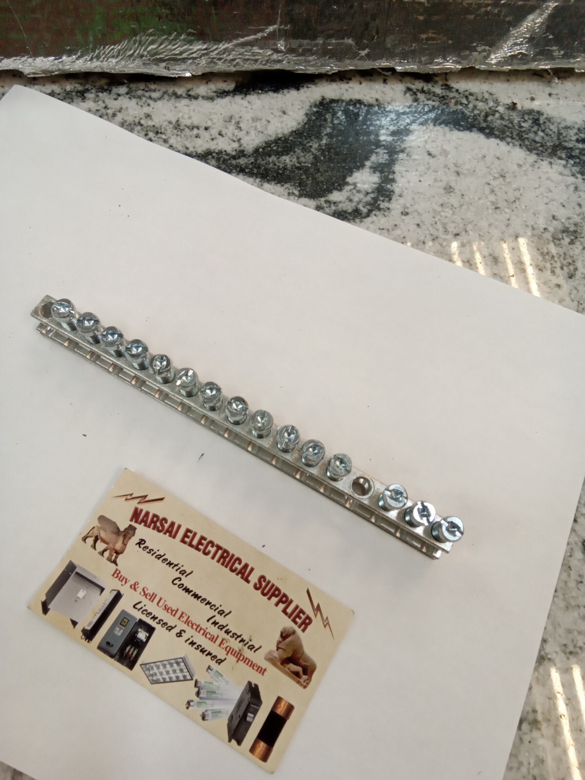 SIEMENS EC2GB15 Ground Bar Kit with 15 Terminal Positions (12C2 | eBay