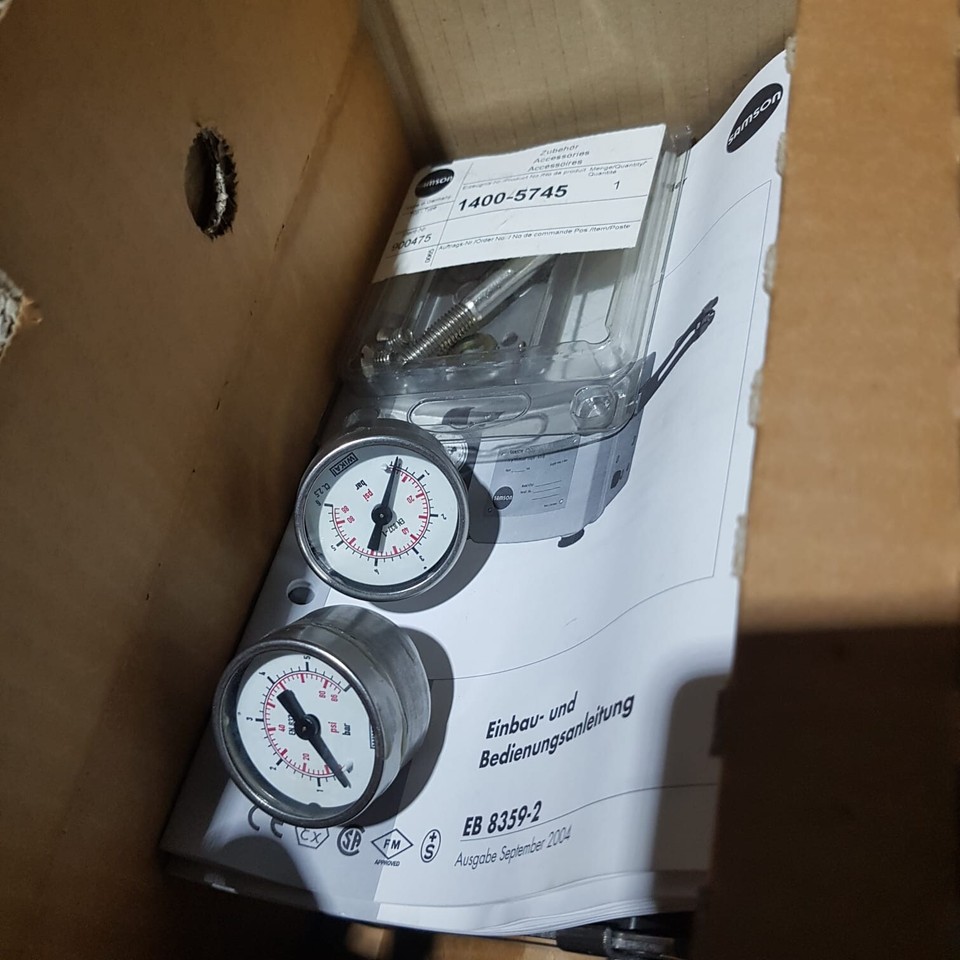 SAMSON 4763 10110031110.04 Electro pneumatic Positioner Valve - New | eBay