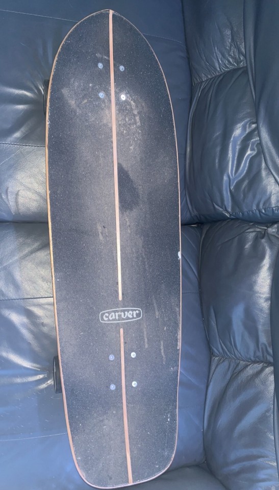 Carver Longboard Skateboard 33.5" Perfect Condition perfect bearings | eBay