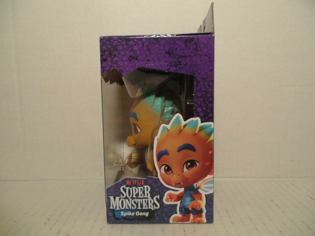 Super Monsters Spike Gong Figurine Netflix Playskool Hasbro Statue Toy ...