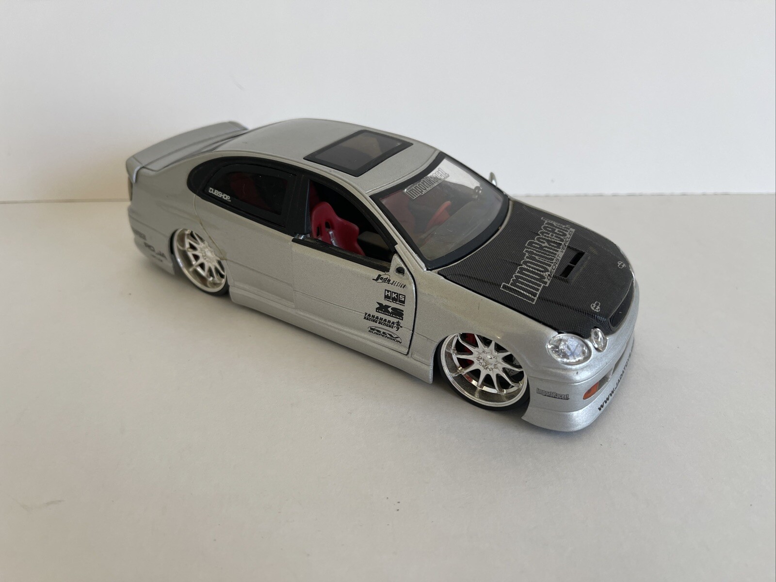 Jada LEXUS GS 430 1:24 Scale Import Racer Silver Diecast NO BOX | eBay