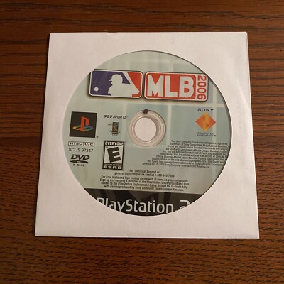 MLB 2006 (PS2) Disc Only, Tested, Working | eBay