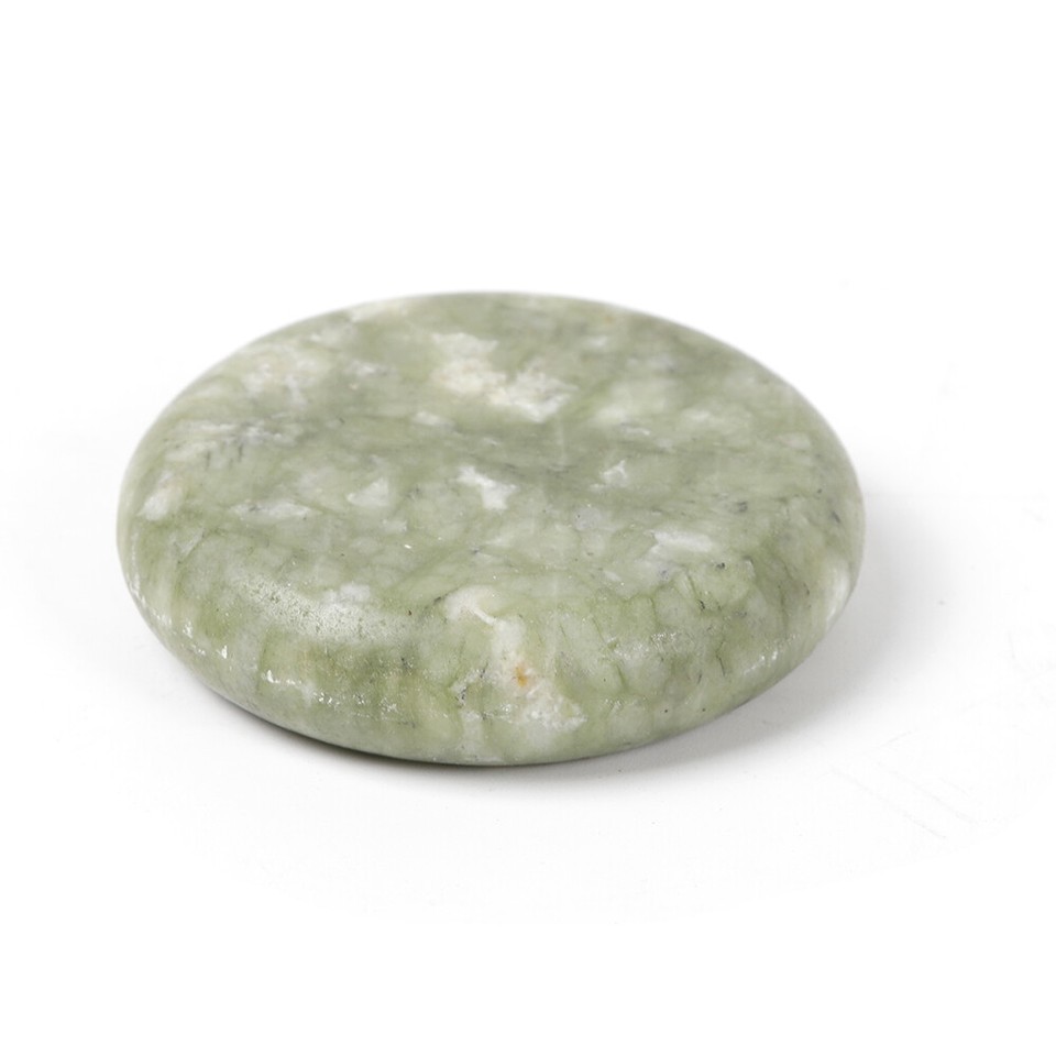 16Pcs Hot Massage Stones Kit Natural Jade Heated Warmer SPA Heating ...