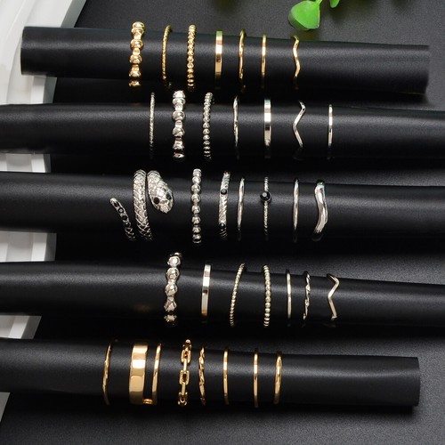 7pcs Assorted Rings Set Variety Pack Diverse Selection Combo Every ...