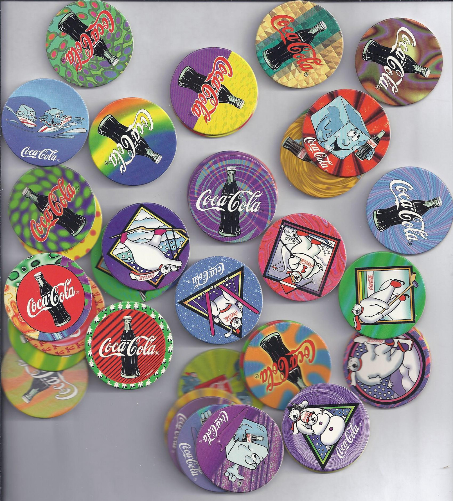 COCA COLA POG -CAPS 38 *COCA COLA* NEW 1995 COOL-LOOKING !!! | eBay