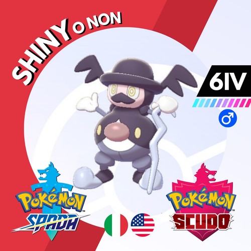 Mr Rime Shiny o Non 6 IV Competitivo Legit Pokemon Spada Scudo Sword ...