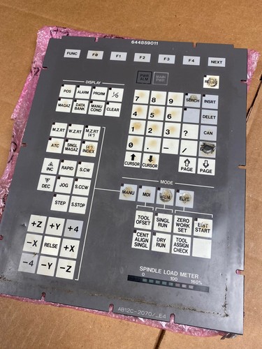 BROTHER OPERATOR CONROL PANEL KEYPAD AB12C-2070/_E4 644859011 AB12C ...