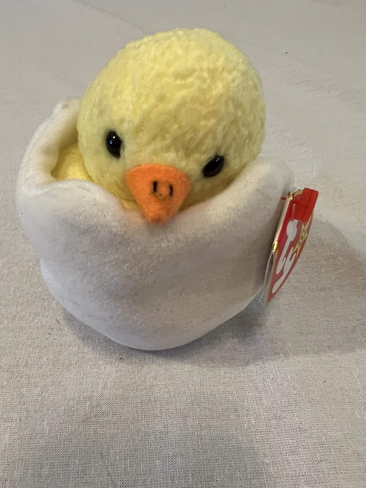 TY Beanie Baby EGGBERT the Egg & Chick Plush (6 inch) Stuffed Animal ...
