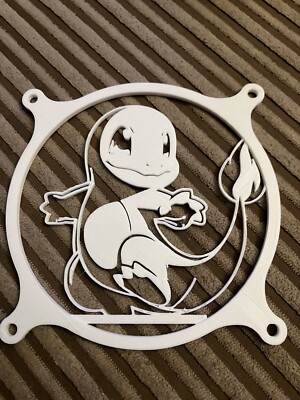 Pokemon Playing Charmander PC Fan Cover 120mm Unique Gift | eBay