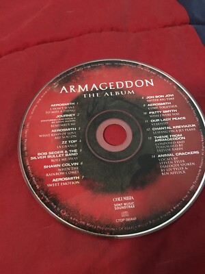 Armageddon - The Album, Armageddon Motion Picture Sound CD 74646944028 ...