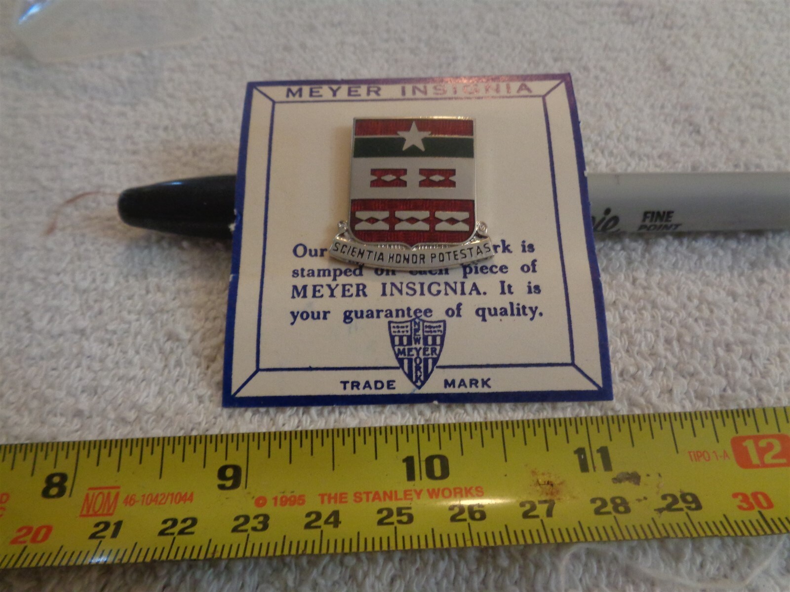 370th Engineer Battalion 9M Unit Crest, DI, DUI (DRAW#K13) | eBay