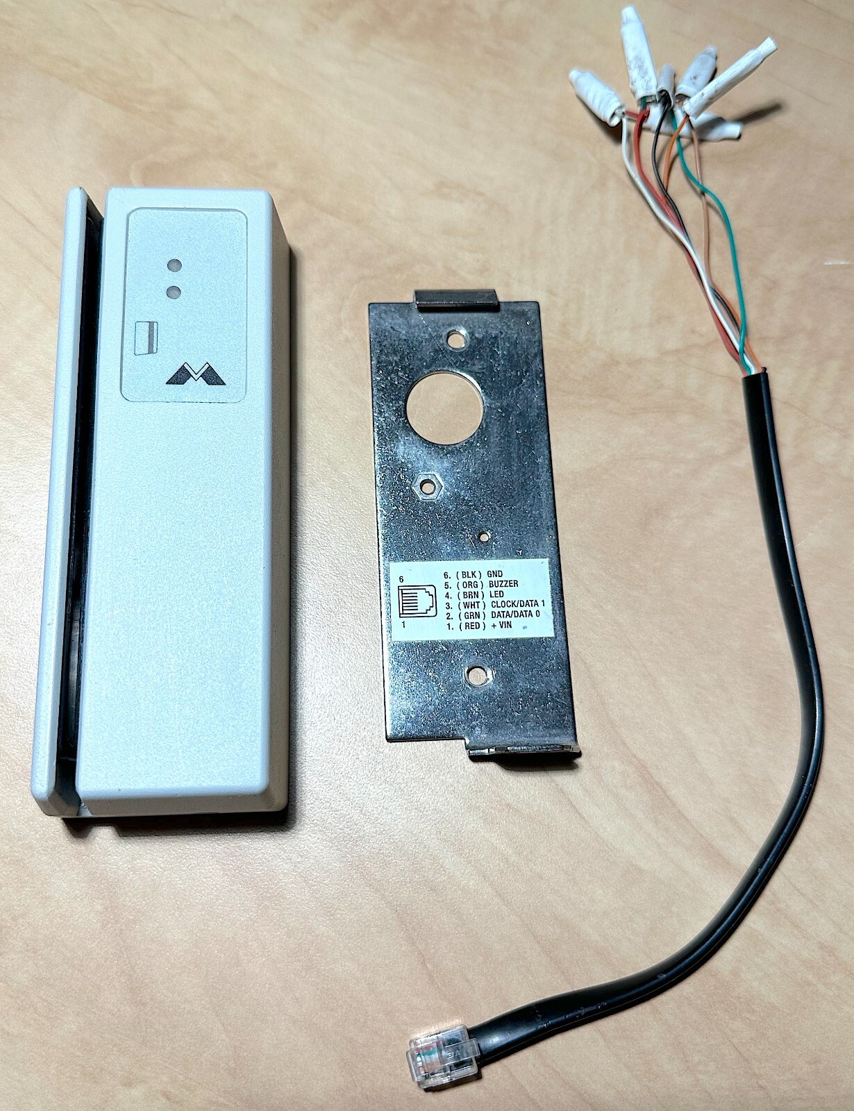 MR10 Mag Stripe Security Card Reader Outdoor Use Access Control Unit 5 ...