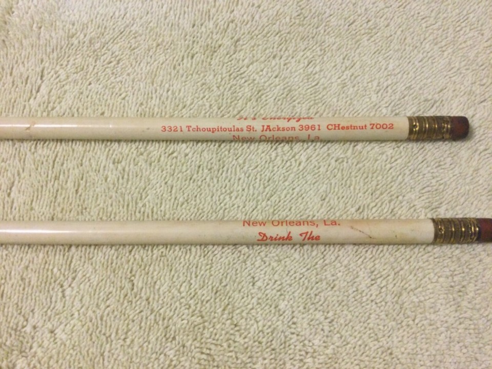 2 NOS Vintage Drink The Wright Root Beer Pencils New Orleans La | eBay