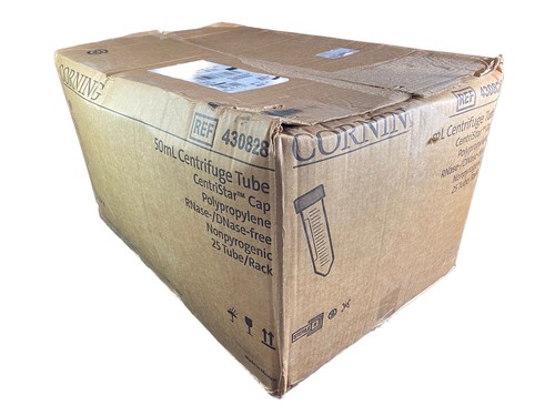CORNING Polypropylene 50mL Centrifuge Tube w/ CentriStar Cap 430828 ...