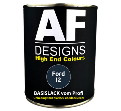 0,5L Autolack für Ford I2 Ink Blue Metallic Spritzfertig | eBay.de