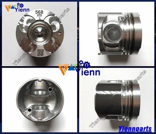 4D56U 4D56TDI Piston Kit 1110A593 For Mitsubishi L200 Triton 16 Valve ...