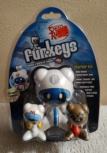 2007 MATTEL RADICA U.B. FUNKEYS STARTER KIT SPEED RACER w/ CHIM CHIM ...