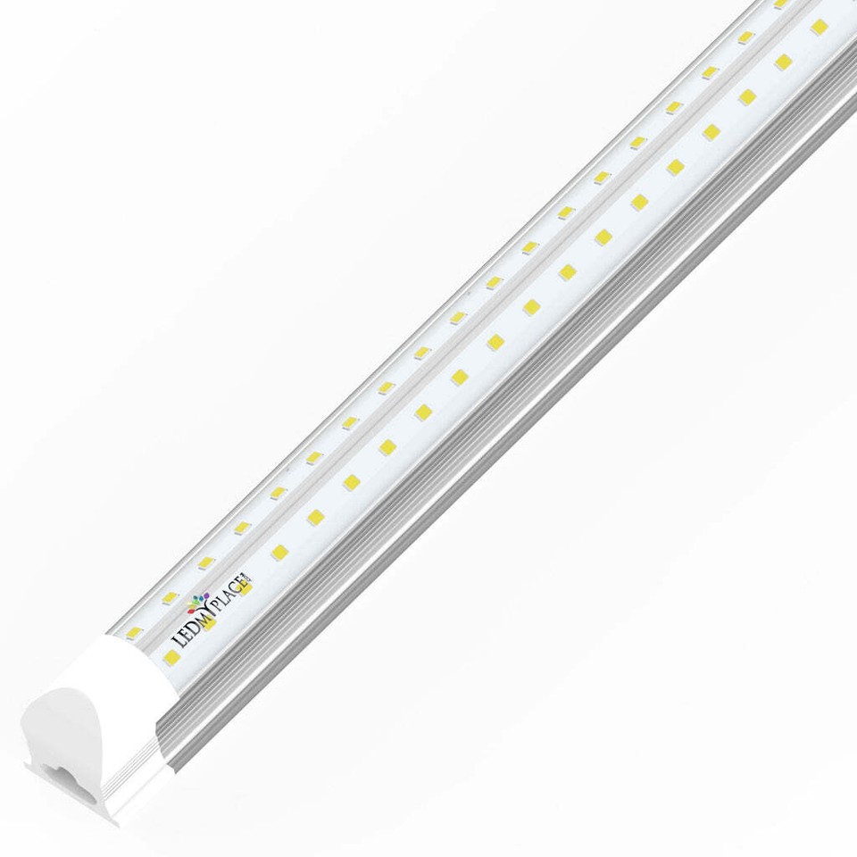 LED Tube Light Linkable Integrated 8ft T8, 60W, V Shape Tube for ...