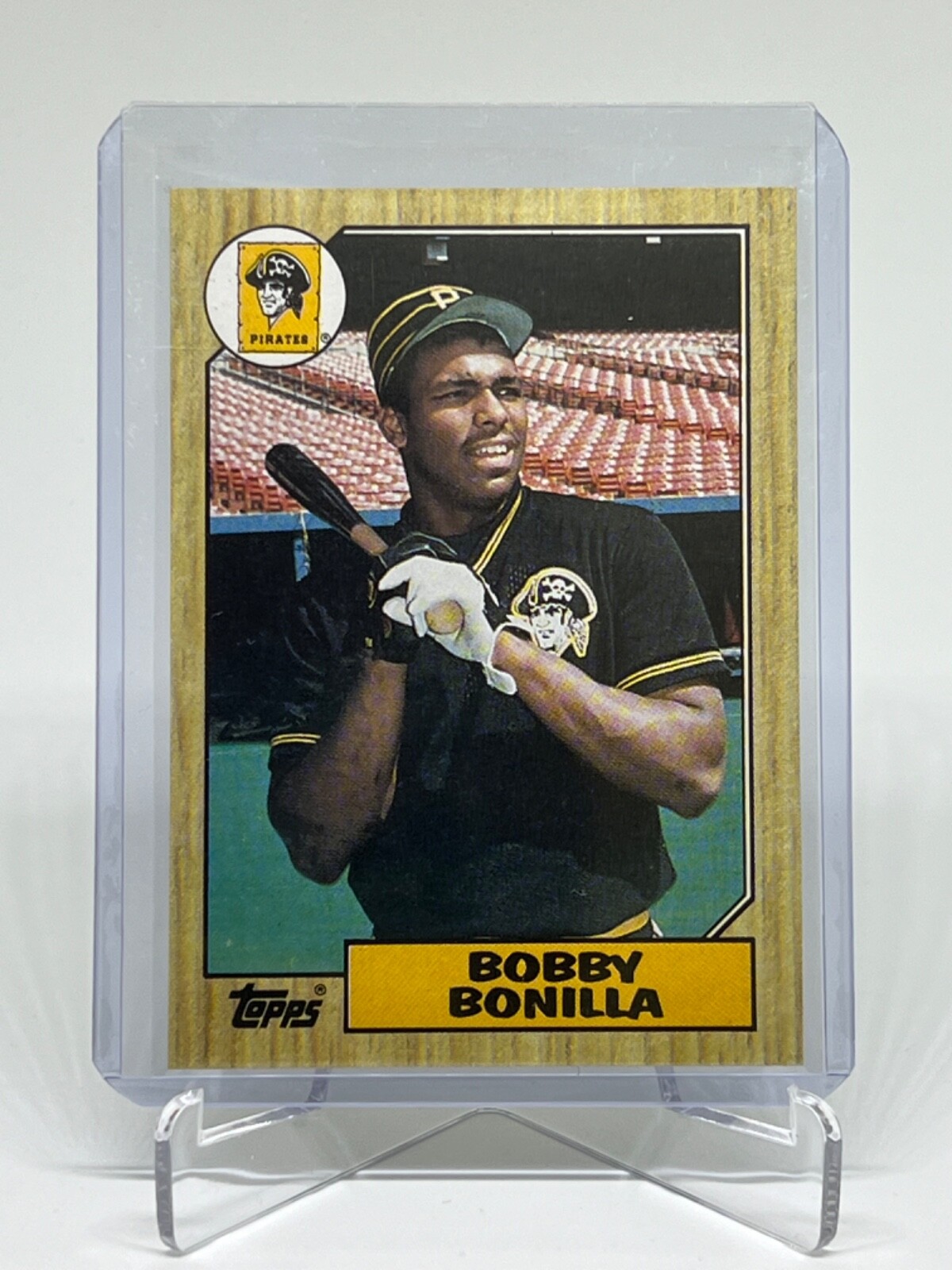 1987 Topps Bobby Bonilla #184 Rookie Card RC Pittsburgh Pirates | eBay