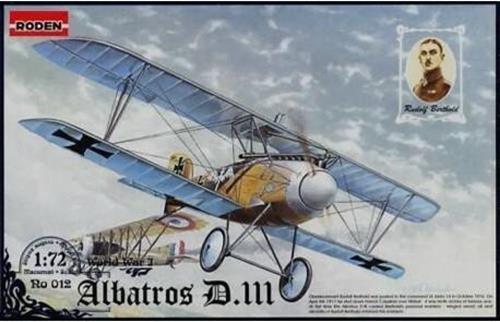 1/72 Roden Albatros D III WWI German BiPlane Fighter | eBay