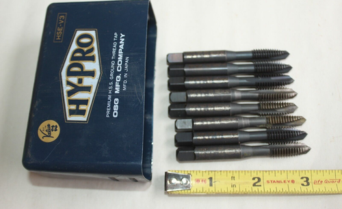 s) HYPRO HSE-V3 GROUND THREAD TAPS ~ JAPAN (8 pcs) | eBay