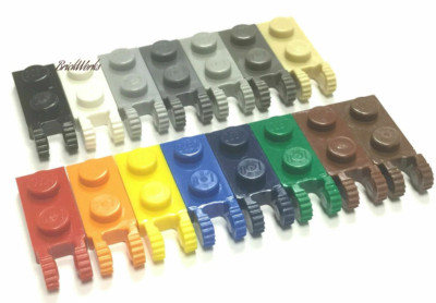LEGO 44302 1X2 Hinge Plate w 2 Fingers - Select Colour | eBay UK