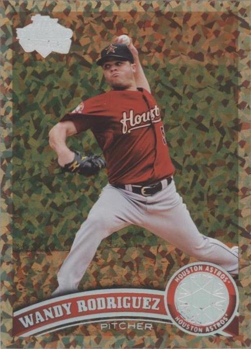2011 Topps - Wandy Rodriguez #241 Cognac Diamond Anniversary for sale ...
