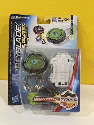Beyblade Burst Turbo SwitchStrike - Caynox C3 - D53/TD09 Starter Pack ...