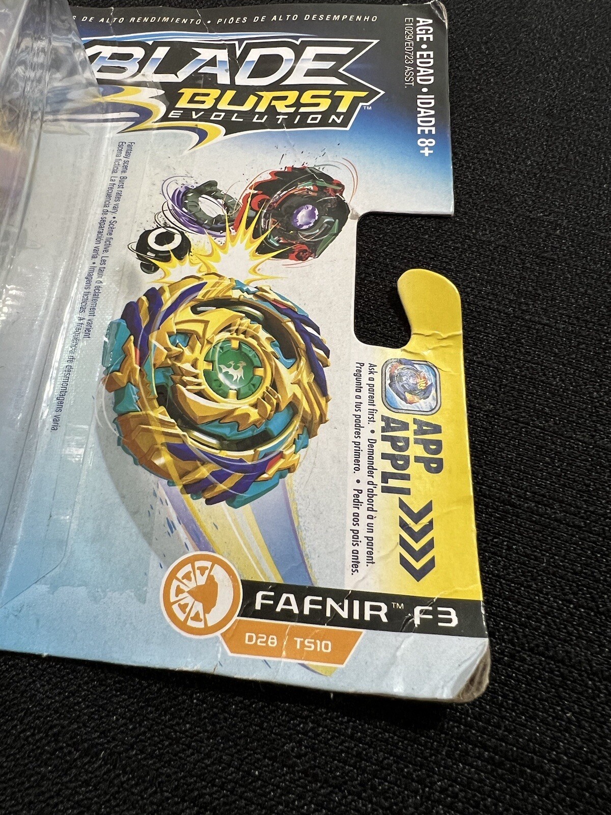Beyblade E1029 Burst Evolution Switch Strike FAFNIR F3 for sale online ...