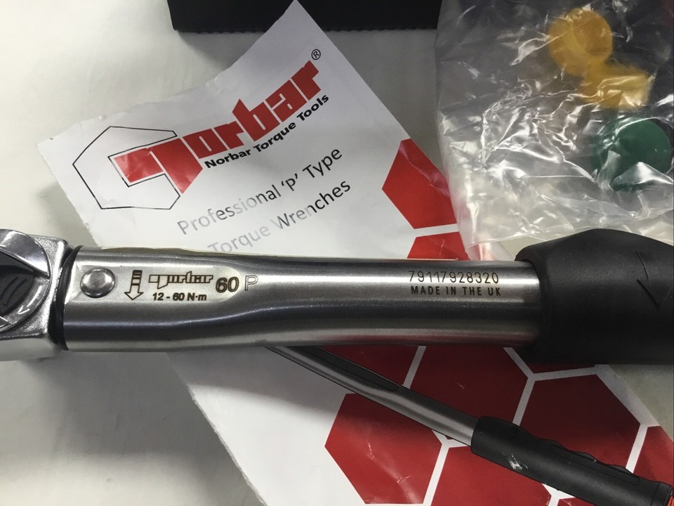 Norbar Professional 60 P-type Wrench (part No: 11171) Torque Wrench ...