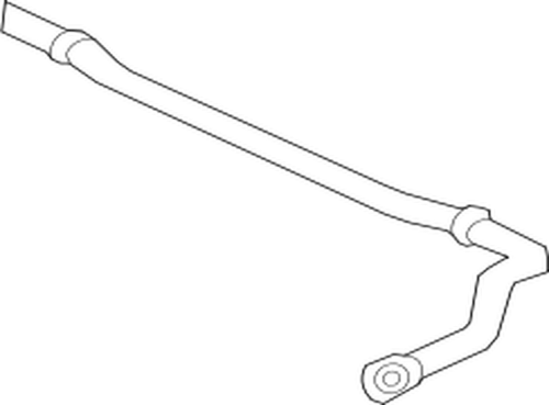 48811-42071 Toyota Bar, stabilizer, front 4881142071, New Genuine OEM ...