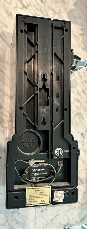 VTG 50s Inspired Pay Landline Telephone Bank Coins Phone Booth Superman ...