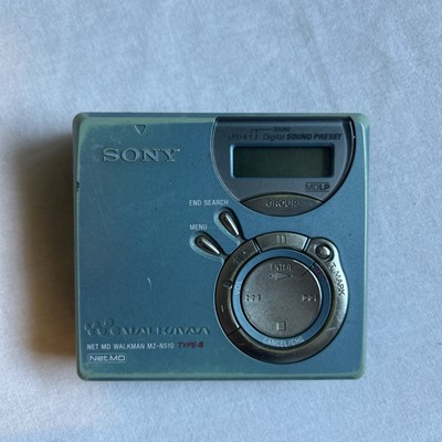 Sony Minidisc Walkman MZ-N510 Type-S - Blue | eBay UK
