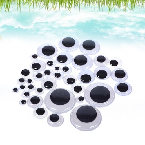 100 Pcs Eye Stickers Button Eyes for Stuffed Animal Sticky Eyeballs ...
