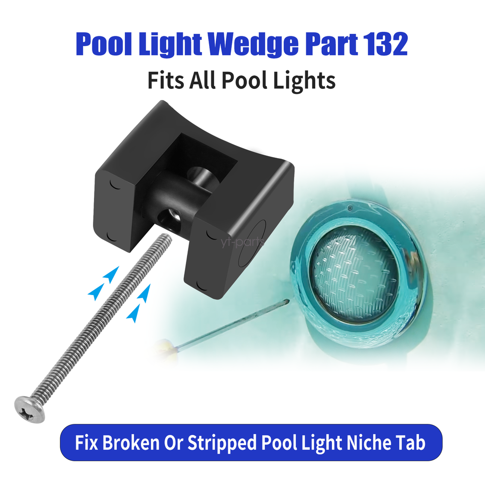 Pool Light Wedge Repair Kit Pack of 3 For Broken Swimming Pool Niche | eBay