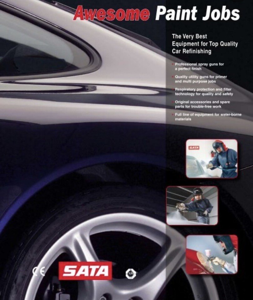 SATA JET 5000B Digital HVLP/RP BATTERY KIT | eBay