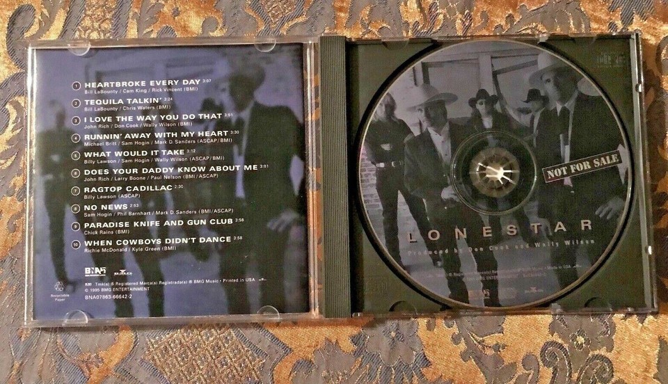 Lone Star : Lone Star CD Promo 1995 BMG ~ American Country Music Group ...